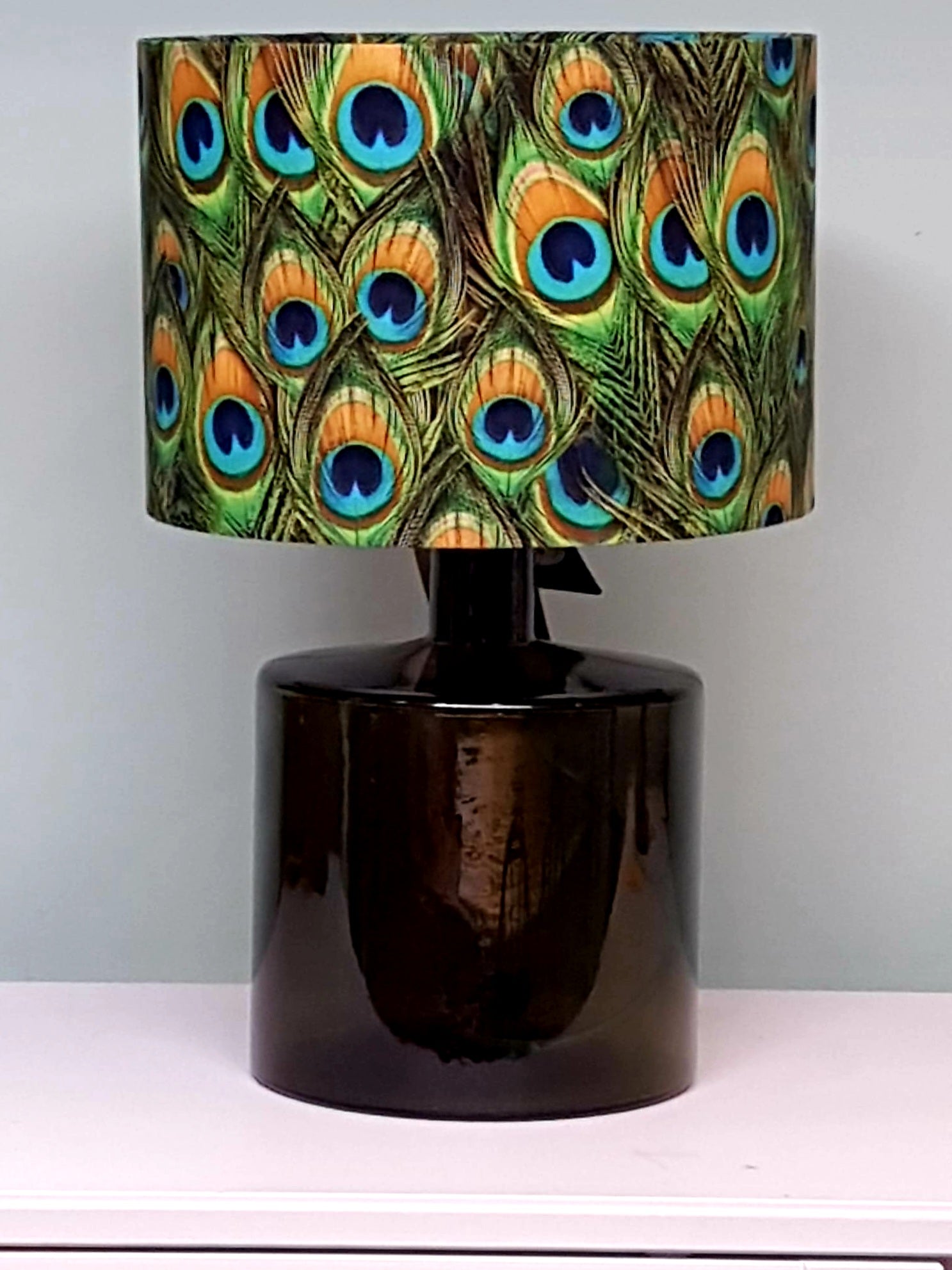 Peacock Fabric Shade From Loft To Loved